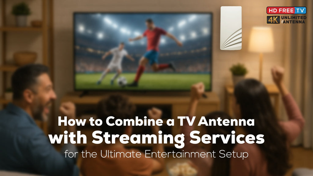 How to Combine a TV Antenna with Streaming Services for the Ultimate E