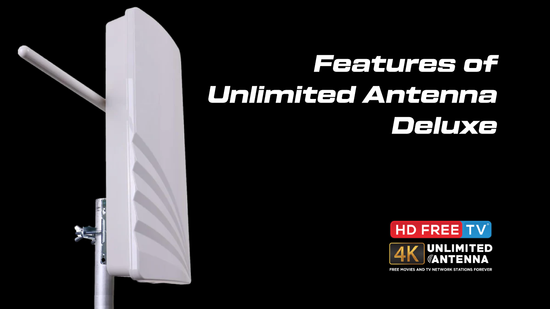 Features of Unlimited Antenna Deluxe